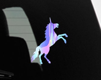 Unicorn Decal, Vinyl Decal, Car Decal, Bumper Sticker, Decal - Etsy