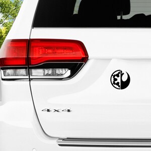 First Order Vs Resistance Decal / Star Wars Decal / Window Decals ...