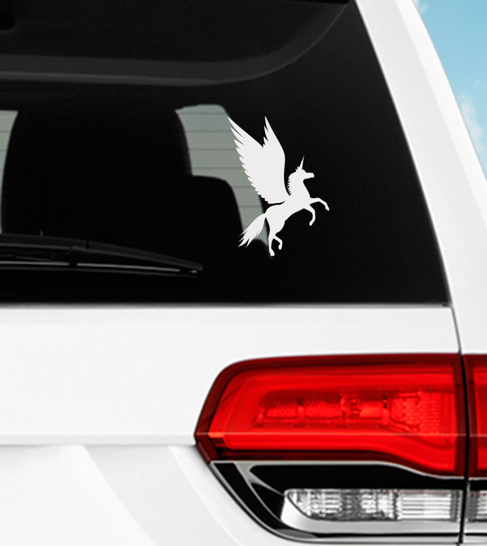 Pegasus Decal Vinyl Decal Window Sticker Car Sticker | Etsy