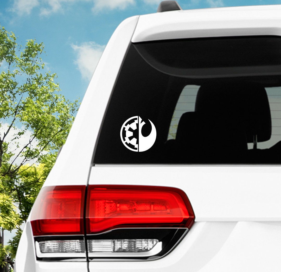 First Order Vs Resistance Decal / Star Wars Decal / Window Decals ...