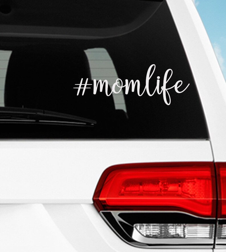 Mom Life Decal Vinyl Decal Window Sticker Car Sticker Etsy