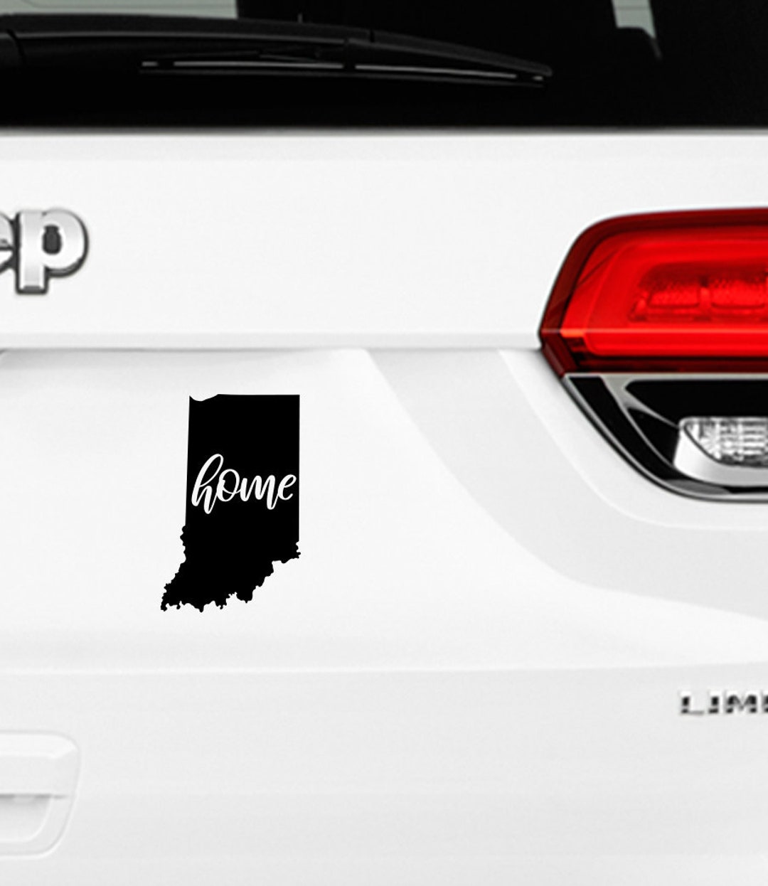Indiana Home | Vinyl Decal | Window Sticker | Laptop | Car | Decal - Etsy