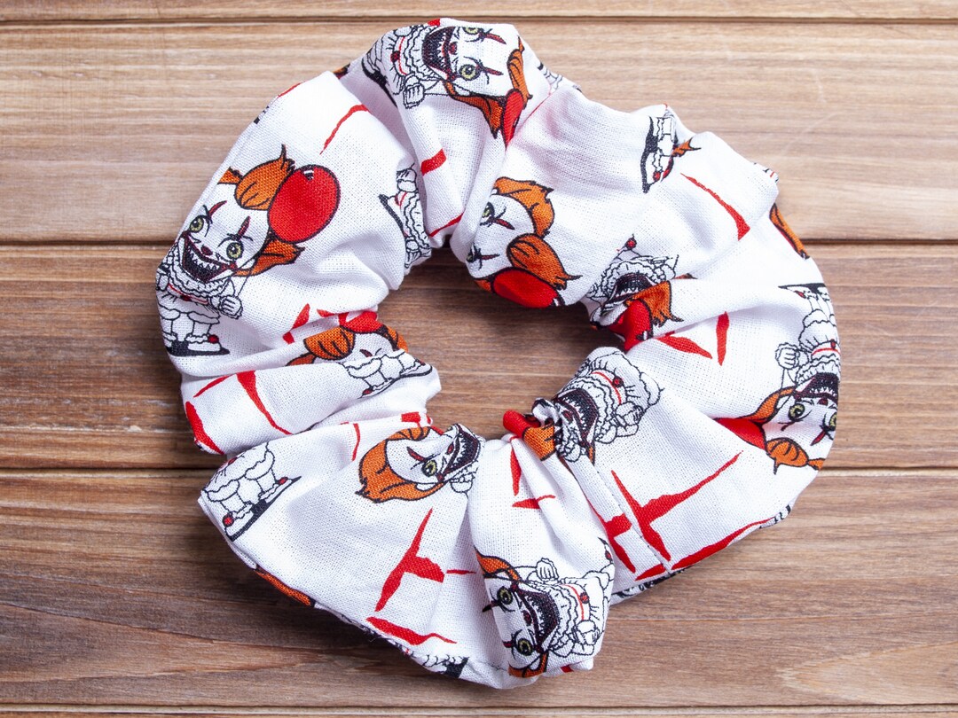 IT Red Balloon Hair Scrunchie - Etsy