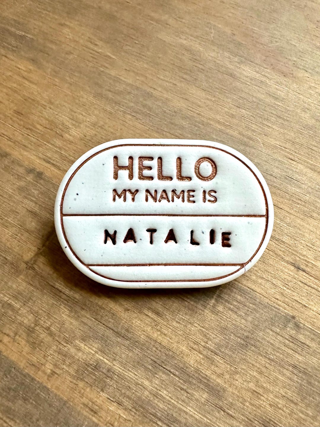 Custom Magnetic Nametag - Etsy