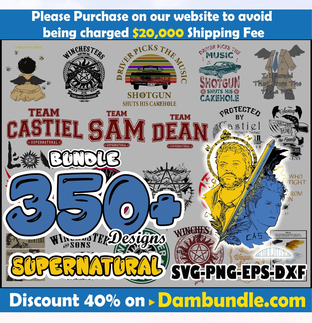 Supernatural Svg, Supernatural Team Svg, Supernatural Png Files, Svg ...