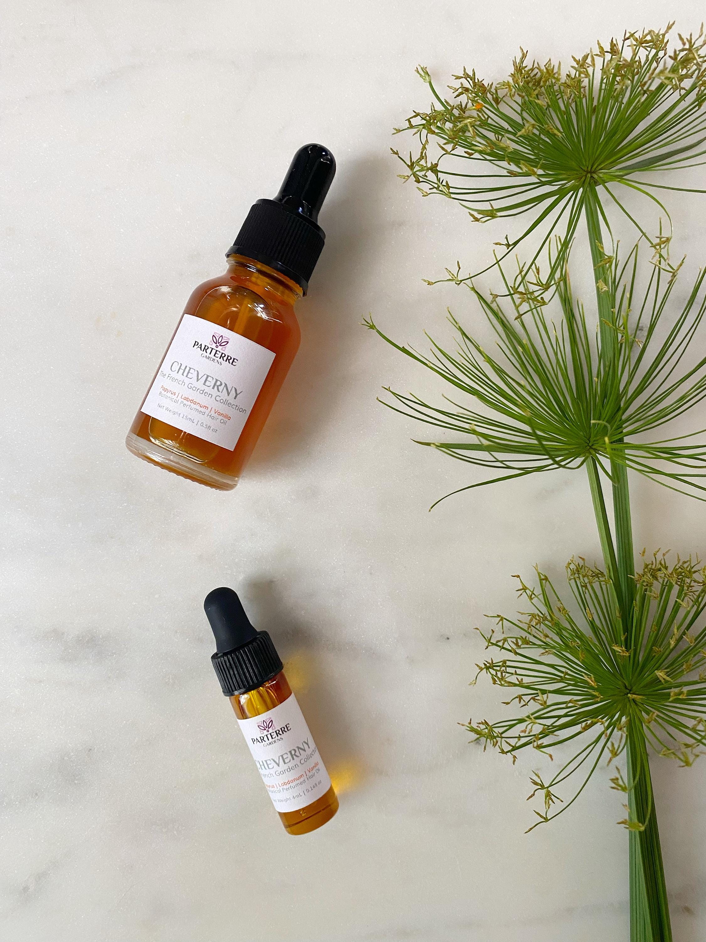 Cheverny Perfumed Hair Oil | Papyrus, Golden Amber, Spices | Natural ...