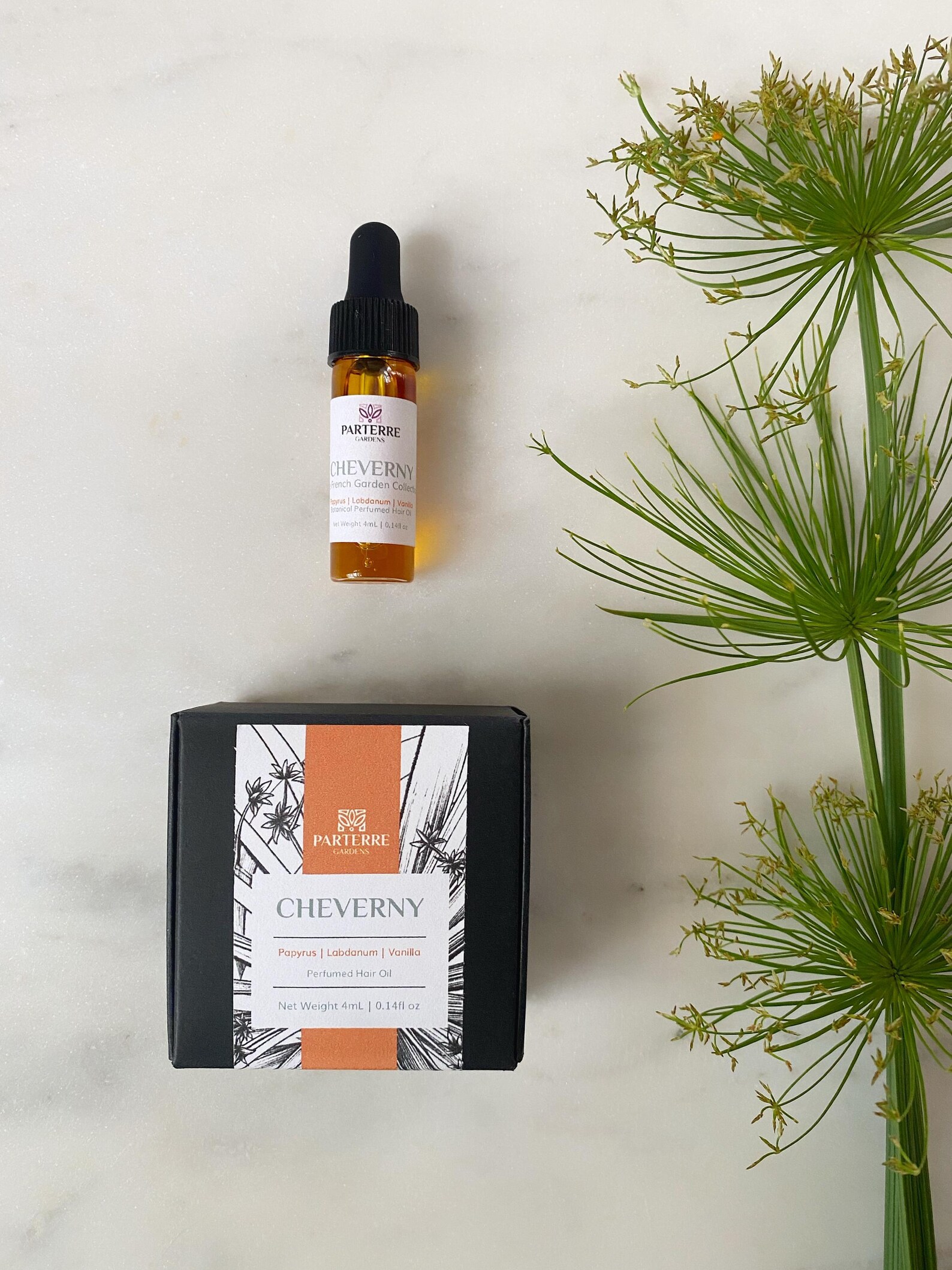 Cheverny Perfumed Hair Oil | Papyrus, Golden Amber, Spices | Natural ...