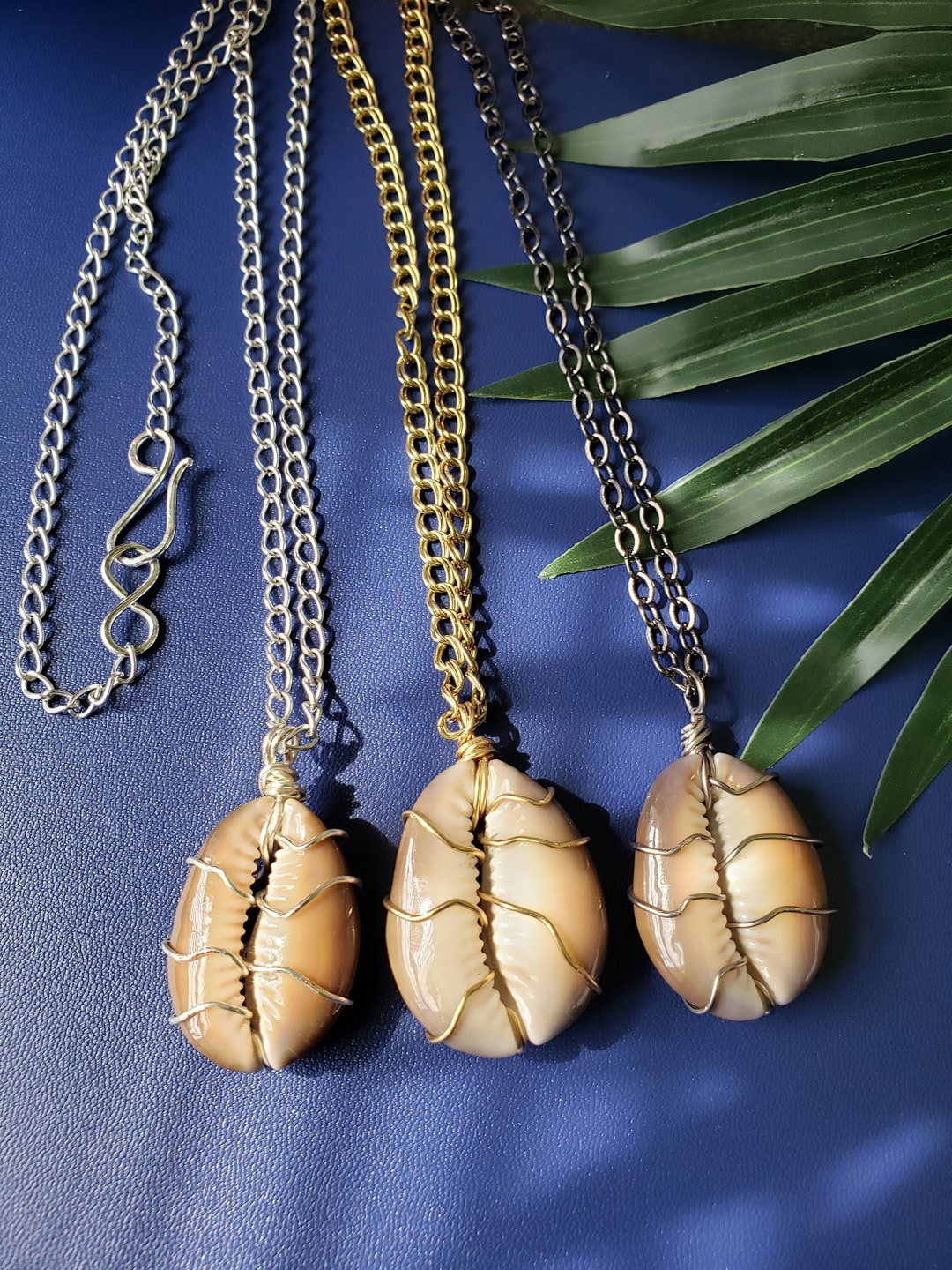 Cowrie Necklace. XL Snakehead Cowry Jewelry. COCO GODDESS - Etsy