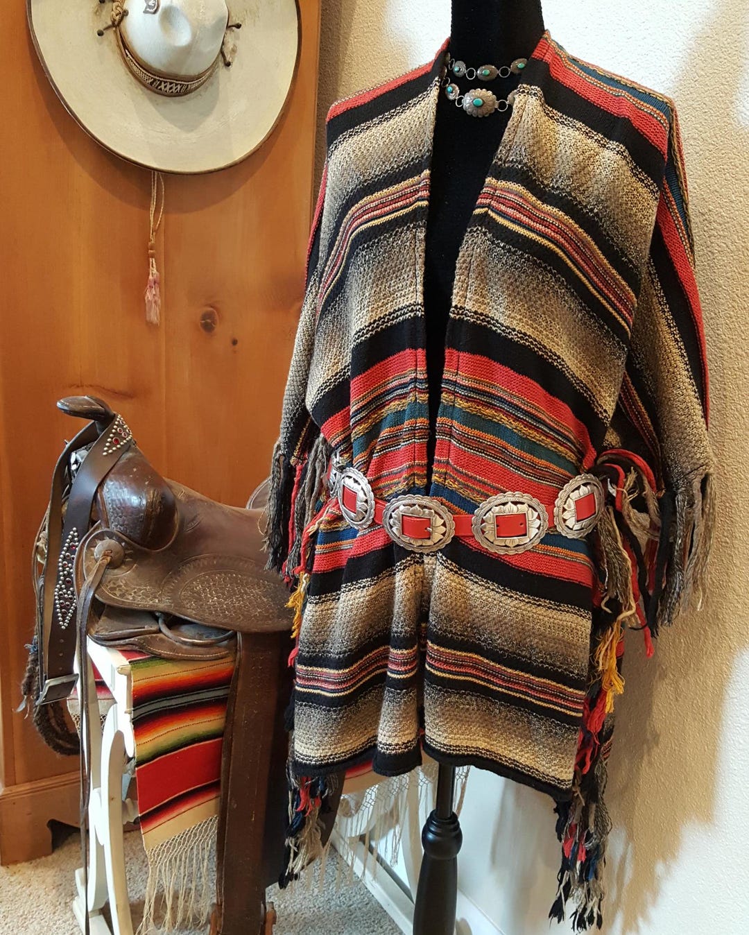 SOFT Ralph Lauren Cardigan Sweater Denim Supply Aztec Western ...