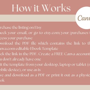 Ebook Template Canva, Ebook Template, Wookbook Template, Book Cover ...