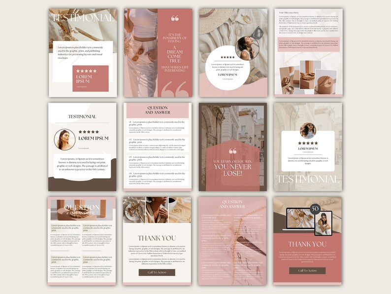 Ebook Template Canva, Ebook Template, Wookbook Template, Book Cover ...