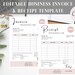 Invoice Template Download, Invoice Template, Receipt Template, Editable ...
