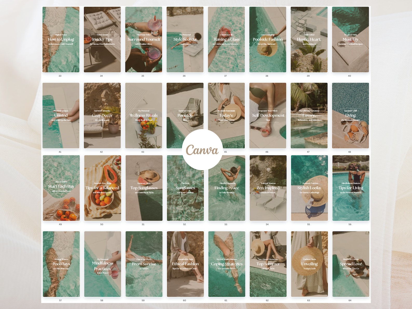 100 Instagram Reel Cover Templates | Summer Aesthetic Instagram Reels ...