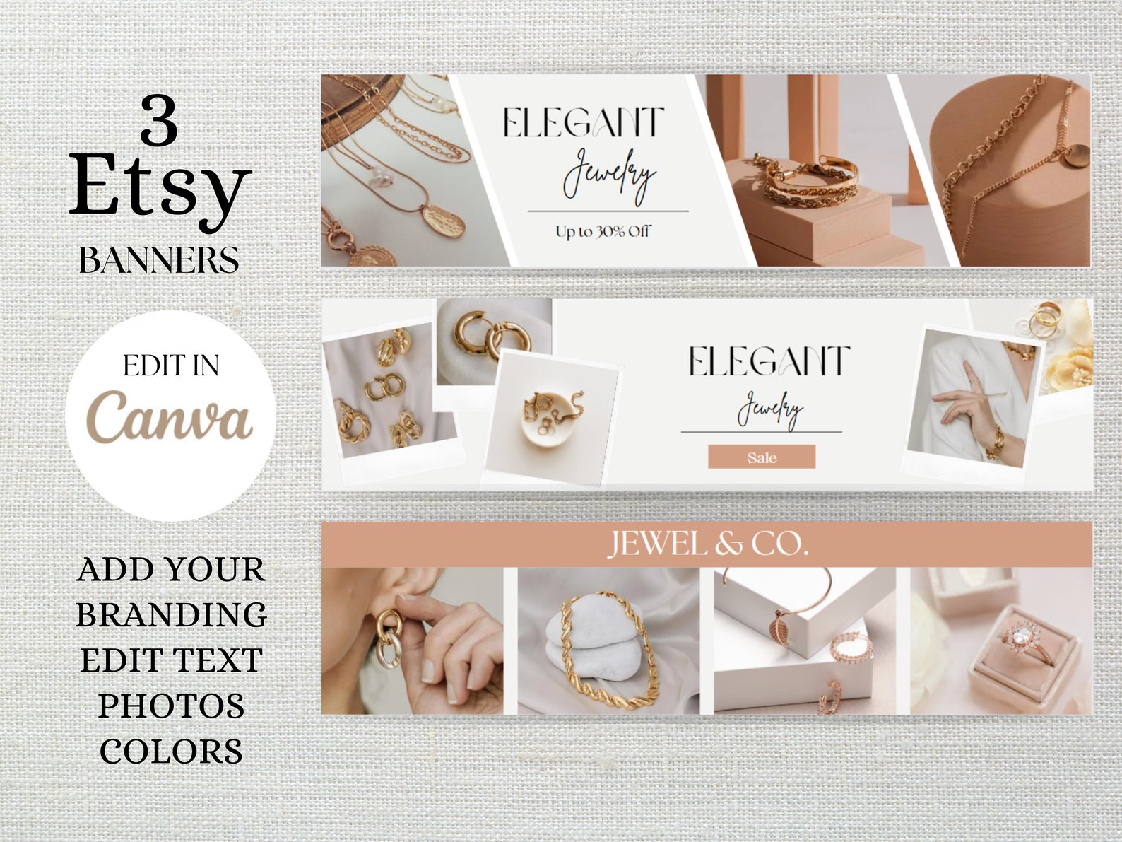 Etsy Banner, Etsy Shop Banner, 12 Etsy Shop Banner Templates, Etsy Shop ...