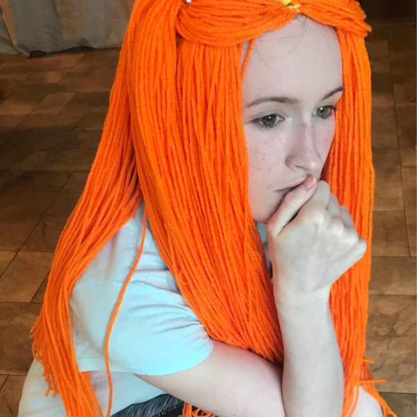 Orange Cosplay Wig - Etsy
