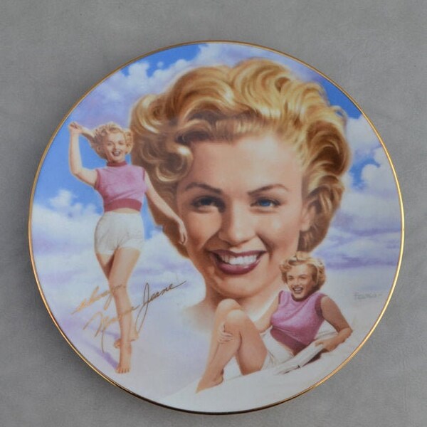 Marilyn Monroe Collector Plate - Etsy