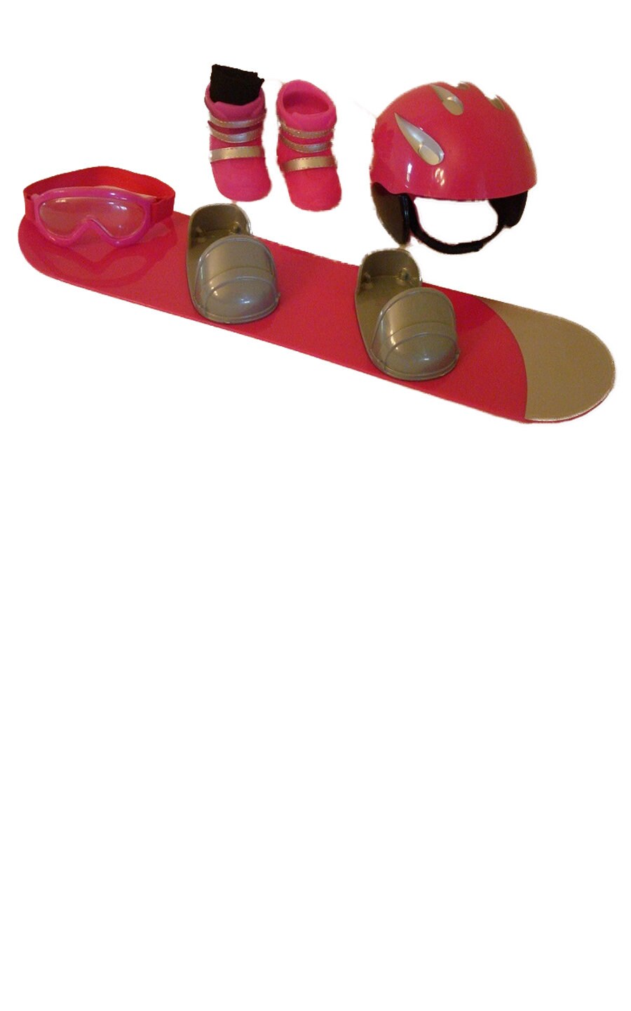 Snowboard 7 piece Set for American Girl Doll and 18 inch Dolls Snowboard Helmet Goggles Boots Socks Fleece Snowboard Jacket and Pants Etsy UK