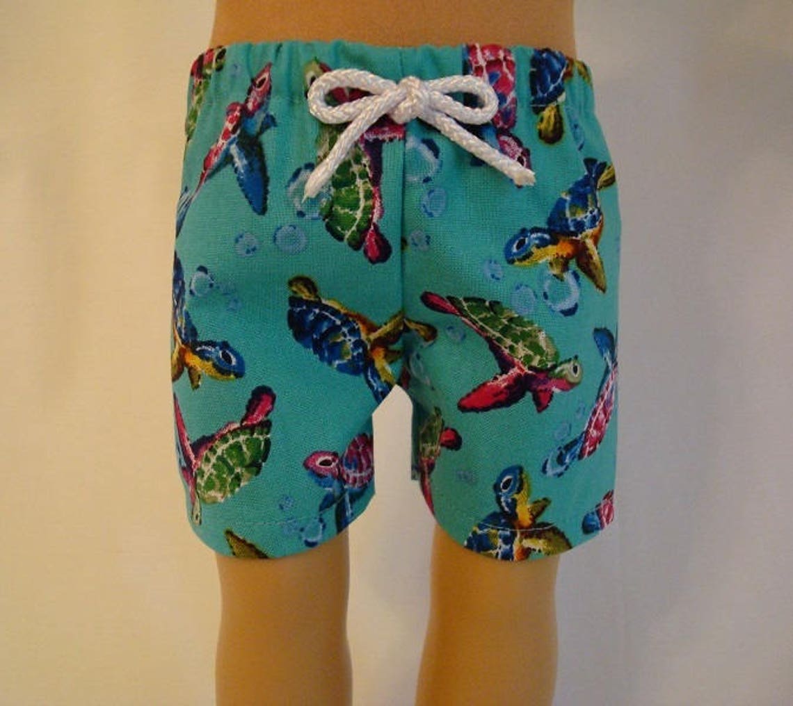 Sea Turtle Swim Trunks optional Goggles Turtle Swim Shirt | Etsy