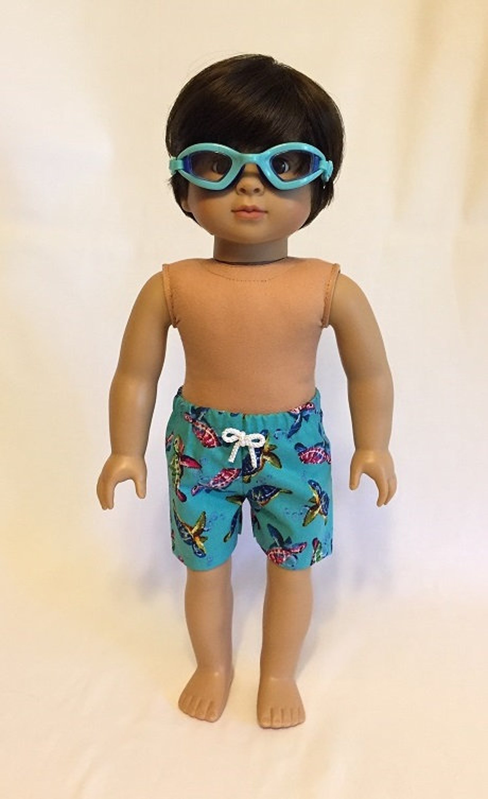 Sea Turtle Swim Trunks optional Goggles Turtle Swim Shirt | Etsy