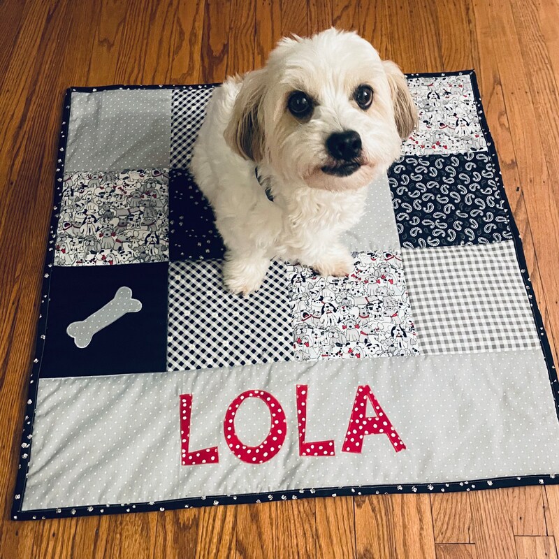 Dog Quilt - Etsy