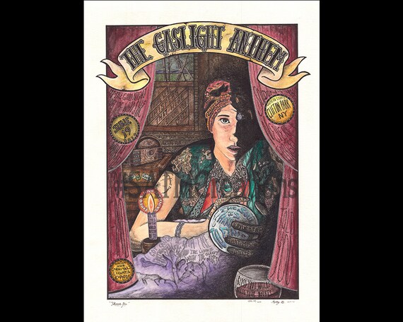 TGA Fans Only/original Artwork Inspired by the Gaslight | Etsy