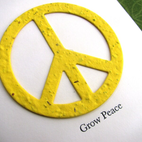 Peace Seed Paper - Etsy