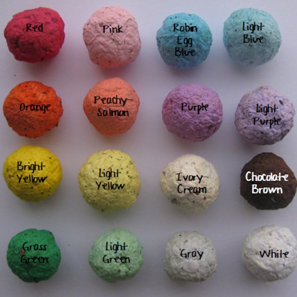 Seed Bombs - Etsy