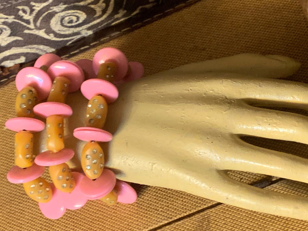 Three Jan Carlin, I Love Barbie, Vintage Bracelets - Etsy