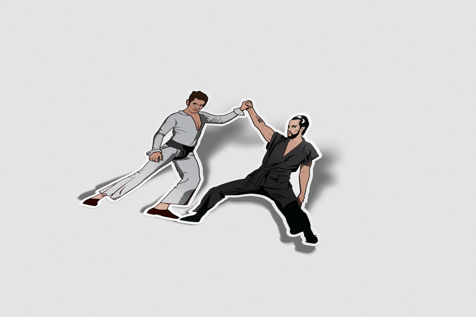 Dayman Vs. Nightman Vinyl Sticker Dayman Frank Dennis | Etsy