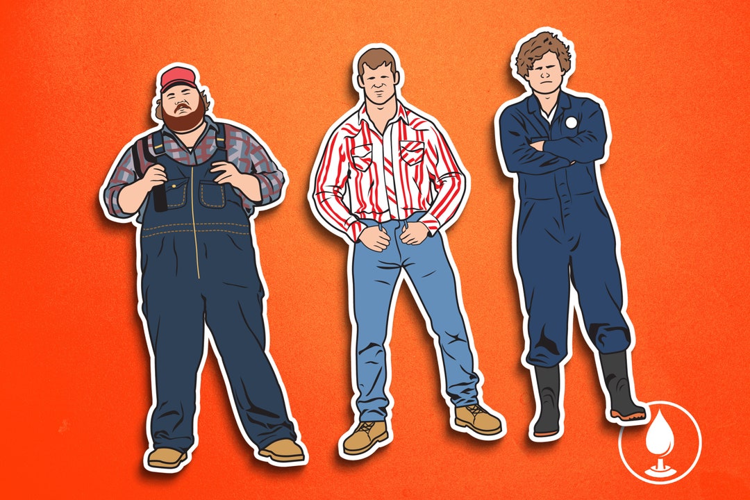 3-pack Letterkenny Vinyl Stickers - Wayne Daryl Squirrelly Dan Hard No ...