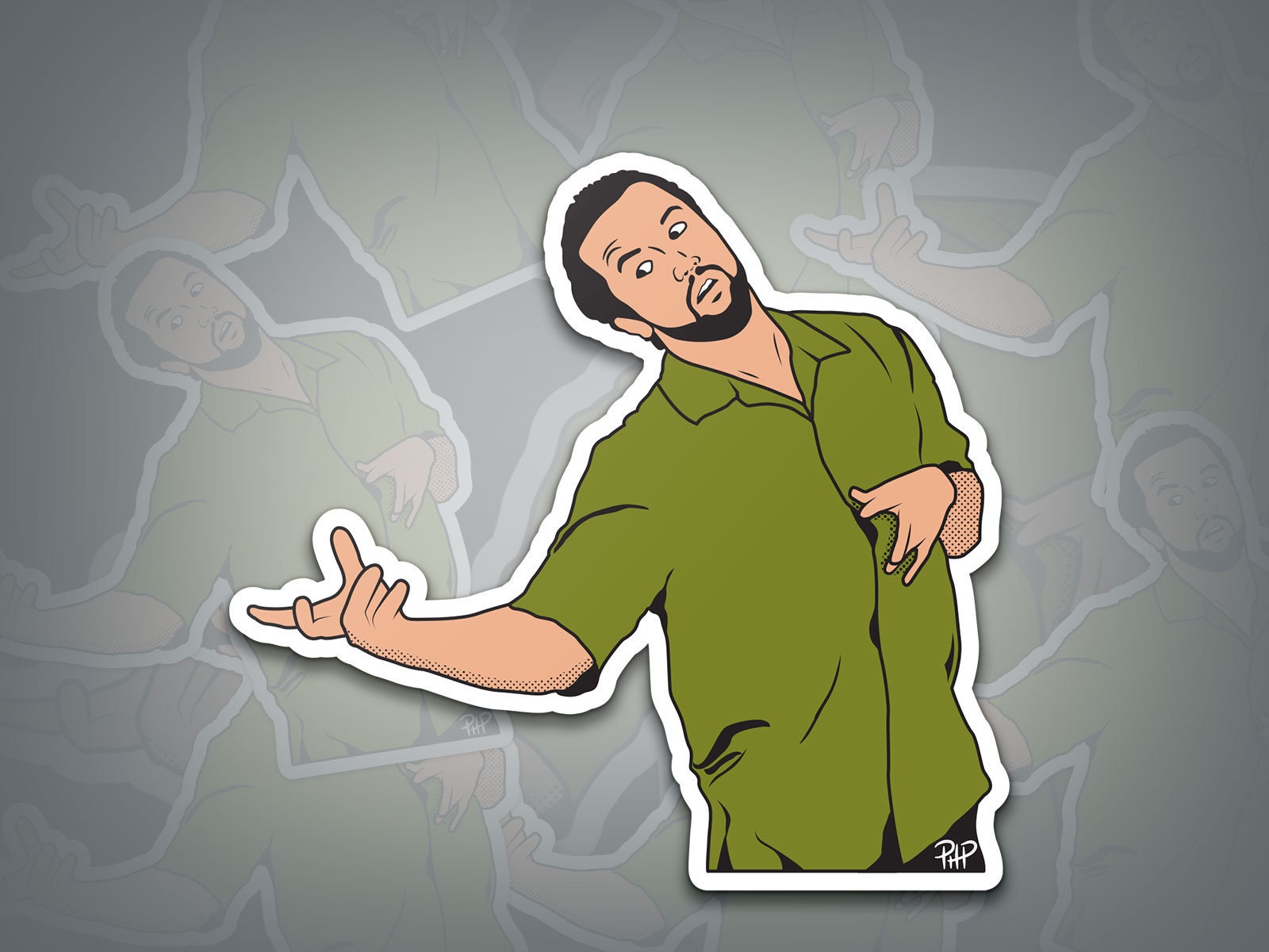 Decals & Skins Laptop 3 Die-Cut Permanent Waterproof Nightman Vinyl ...