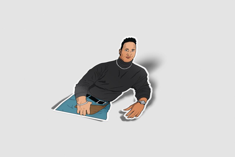 The Rock Vinyl Sticker - Dwayne Johnson Meme 90's Wrestler Actor Fanny ...