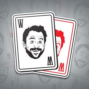 Charlie - Wildcard Vinyl Sticker - IASIP Always Sunny TV Show Parody ...