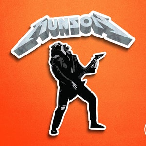 Eddie Munson Band Logo 2-pack Vinyl Stickers - Most Metal Ever D&D ...