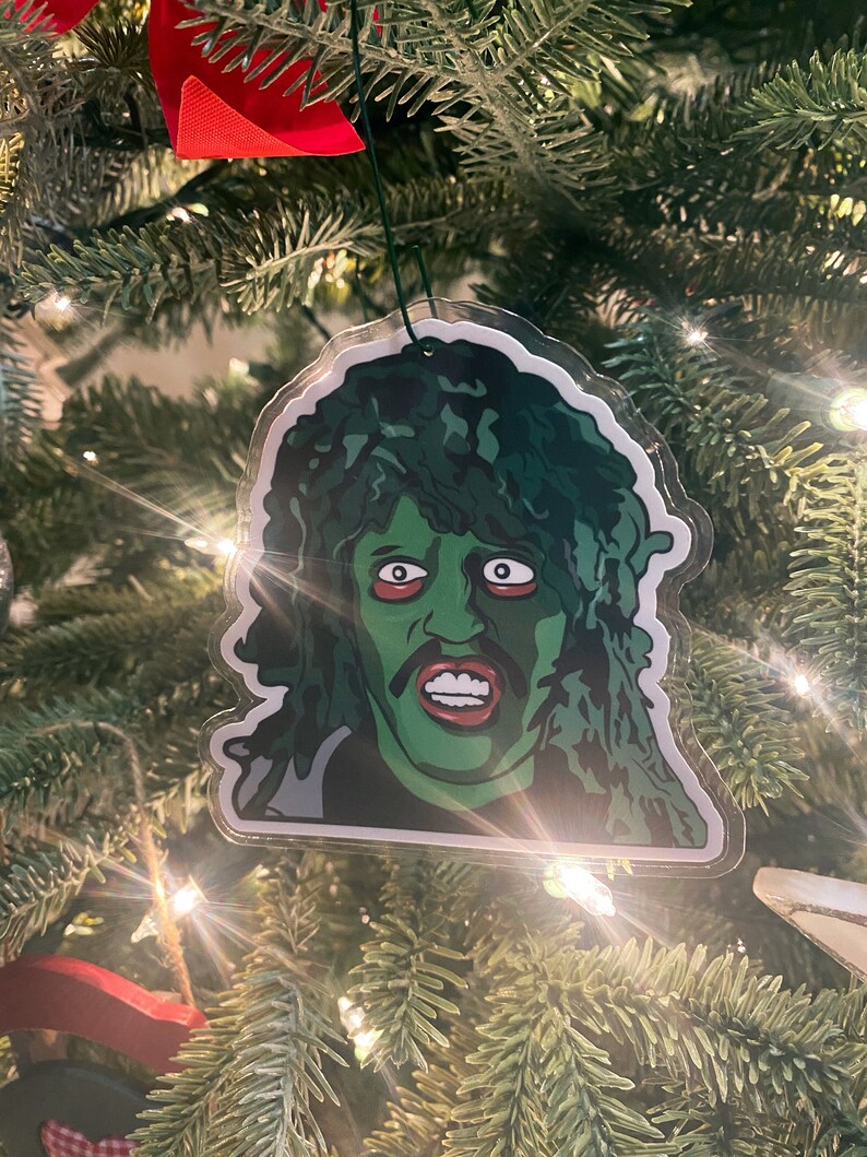Old Gregg Hanging Ornament Laminated Merman Mighty Boosh - Etsy