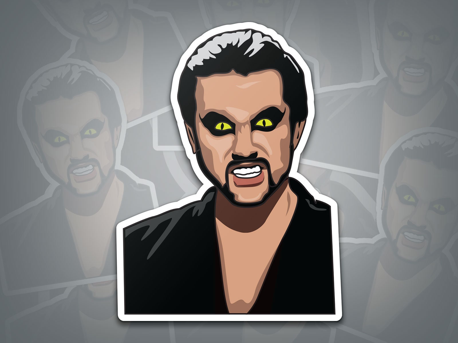 Mac - Nightman Vinyl Sticker - Dayman Frank Dennis Dee Charlie IASIP ...