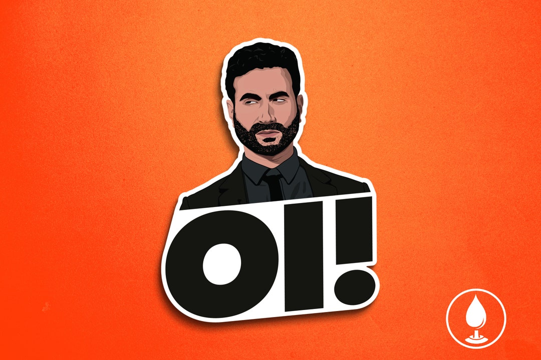 Roy Kent OI! Vinyl Sticker - Grumpy Believe Fuck Richmond Goldfish ...