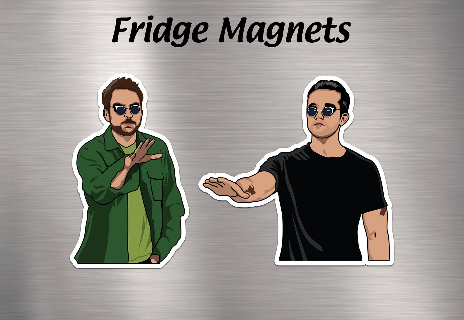 2-pack Ocular Patdown Mac & Charlie Fridge Magnets - Frank Dennis Dee ...
