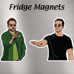 2-pack Ocular Patdown Mac & Charlie Fridge Magnets - Frank Dennis Dee ...