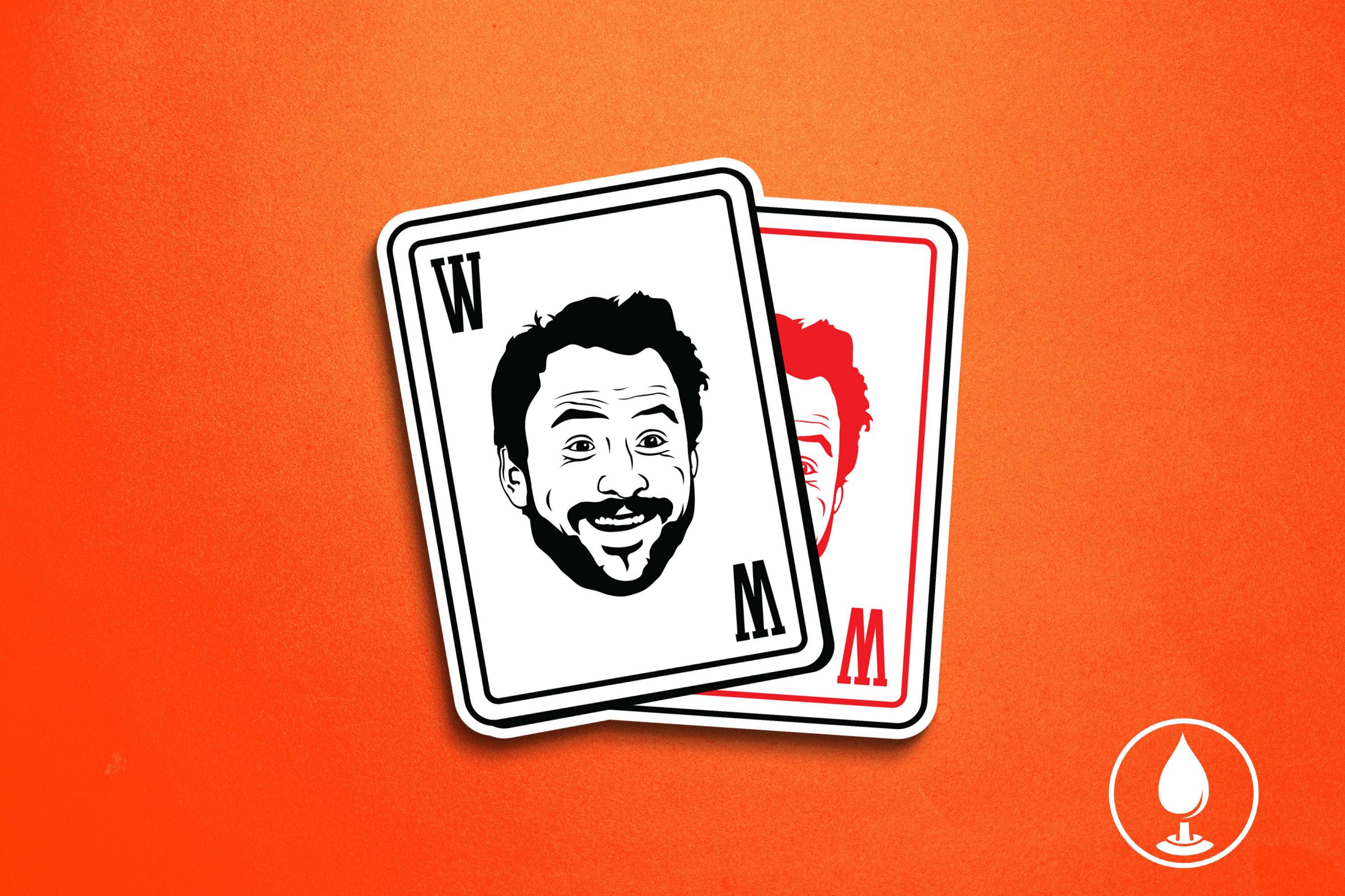 Charlie - Wildcard Vinyl Sticker - IASIP Always Sunny TV Show Parody ...