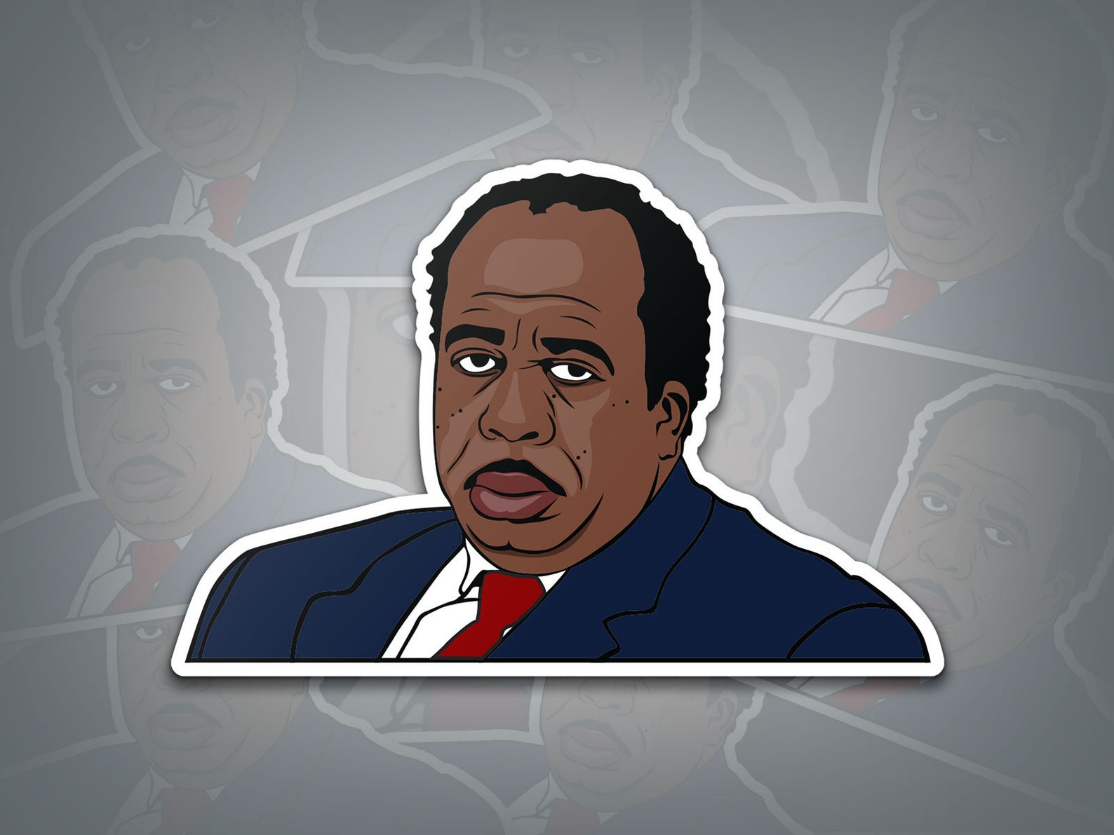 Stanley Vinyl Sticker - Did I Stutter? Sassy Angry Michael Scott Dwight ...