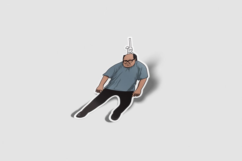 Frank Reynolds Hanging Vinyl Sticker - the Gang Trashman IASIP Always ...