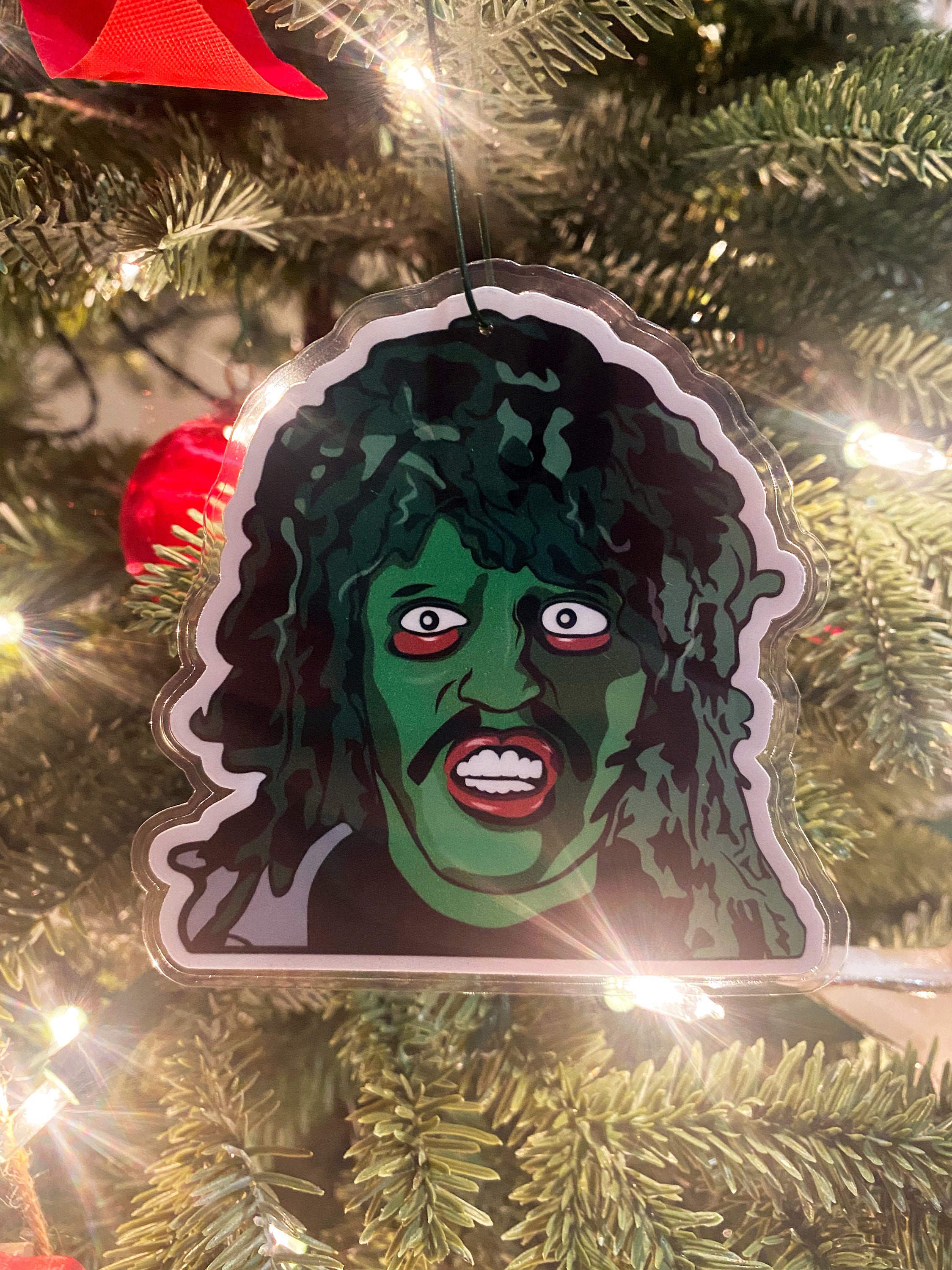Old Gregg Hanging Ornament Laminated Merman Mighty Boosh - Etsy