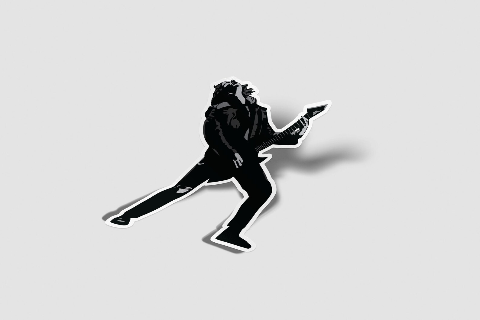 Eddie Munson Band Logo 2-pack Vinyl Stickers Most Metal Ever - Etsy