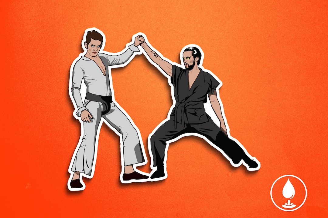 Dayman Vs. Nightman Vinyl Sticker - Dayman Frank Dennis Charlie IASIP ...