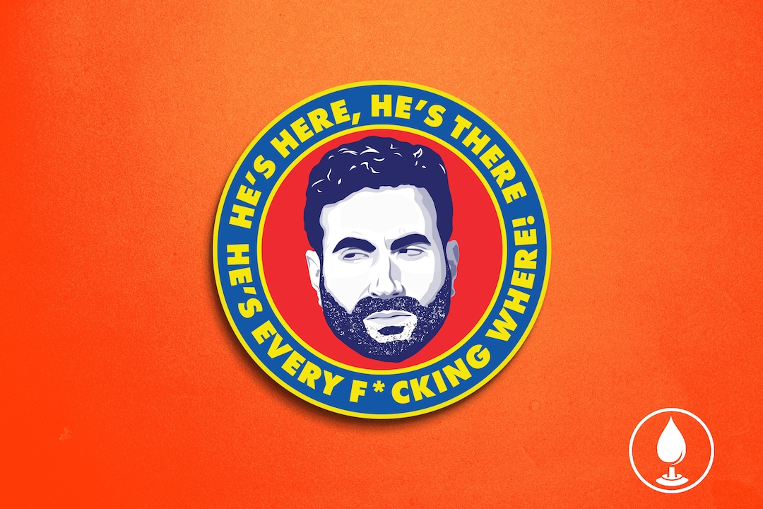 Roy Kent - He's Here, He's There Quote Vinyl Sticker - Believe Oi ...