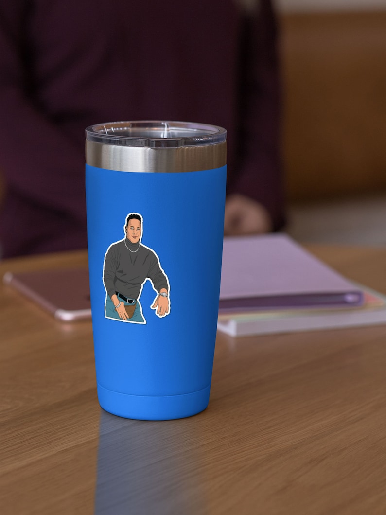 The Rock Vinyl Sticker Dwayne Johnson Meme 90's Wrestler | Etsy