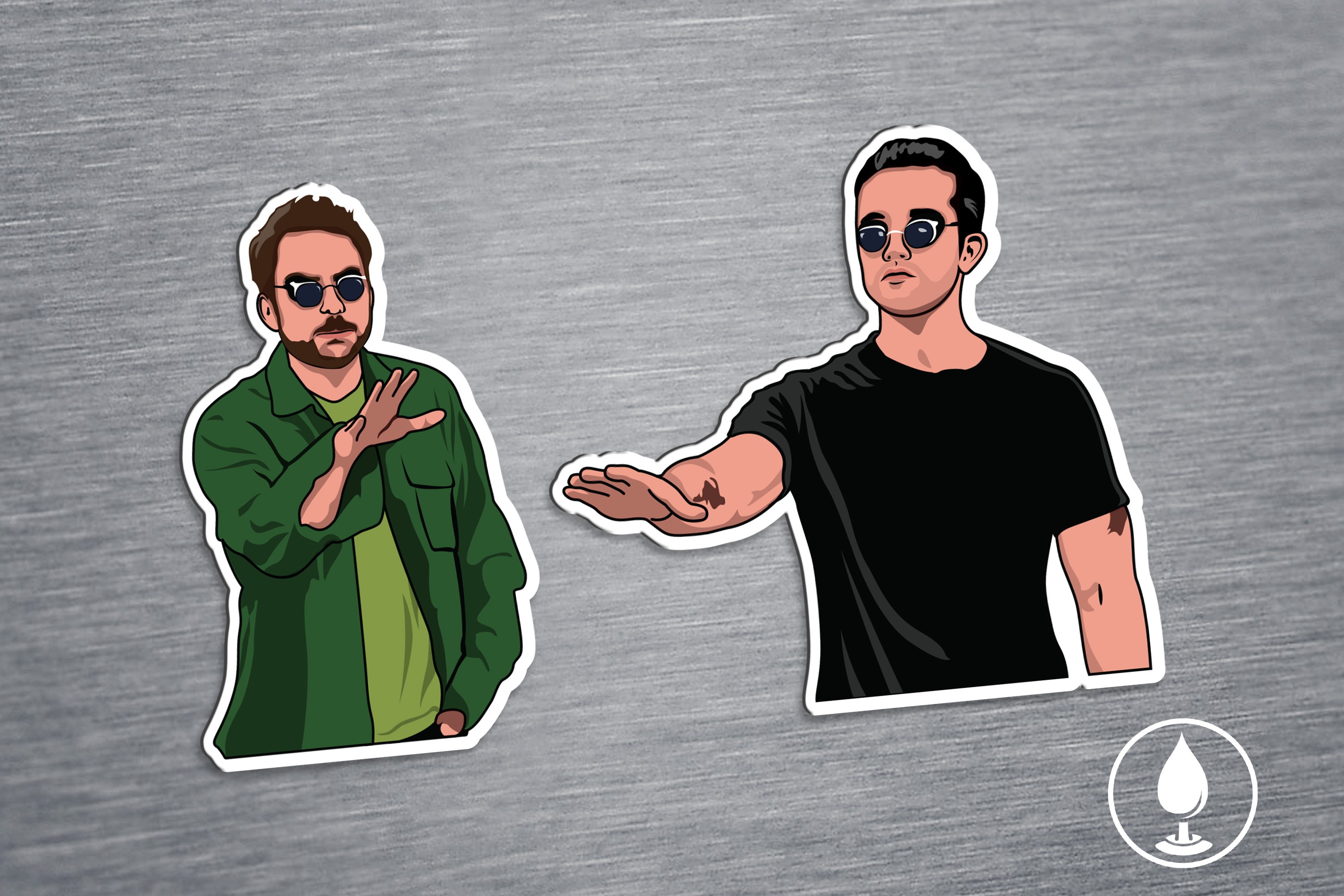 2-pack Ocular Patdown Mac & Charlie Fridge Magnets - Frank Dennis Dee ...
