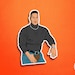 The Rock Vinyl Sticker Dwayne Johnson Meme 90's Wrestler Actor Fanny ...