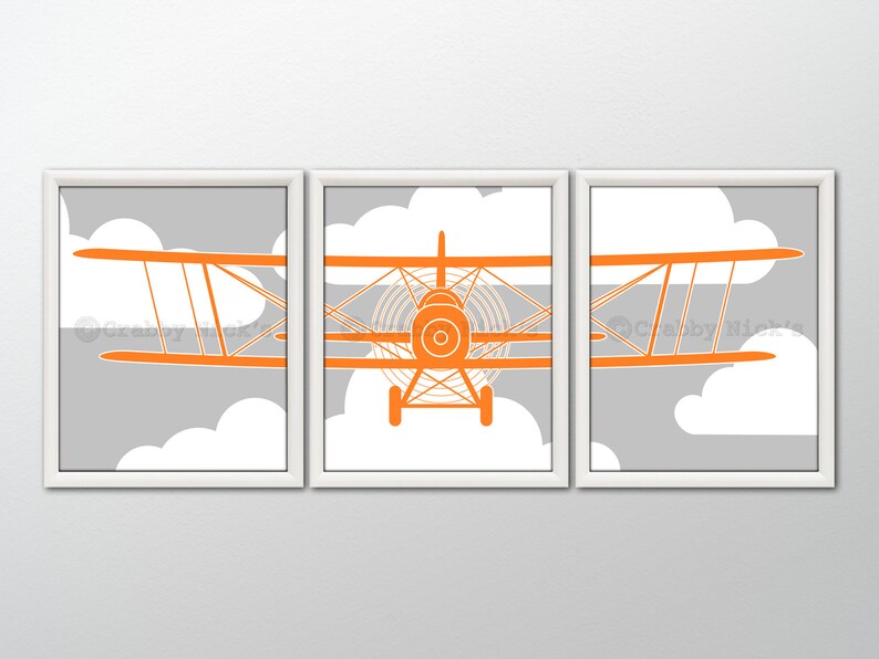 AIRPLANE Wall Art Airplane Decor Airplane Art Print - Etsy
